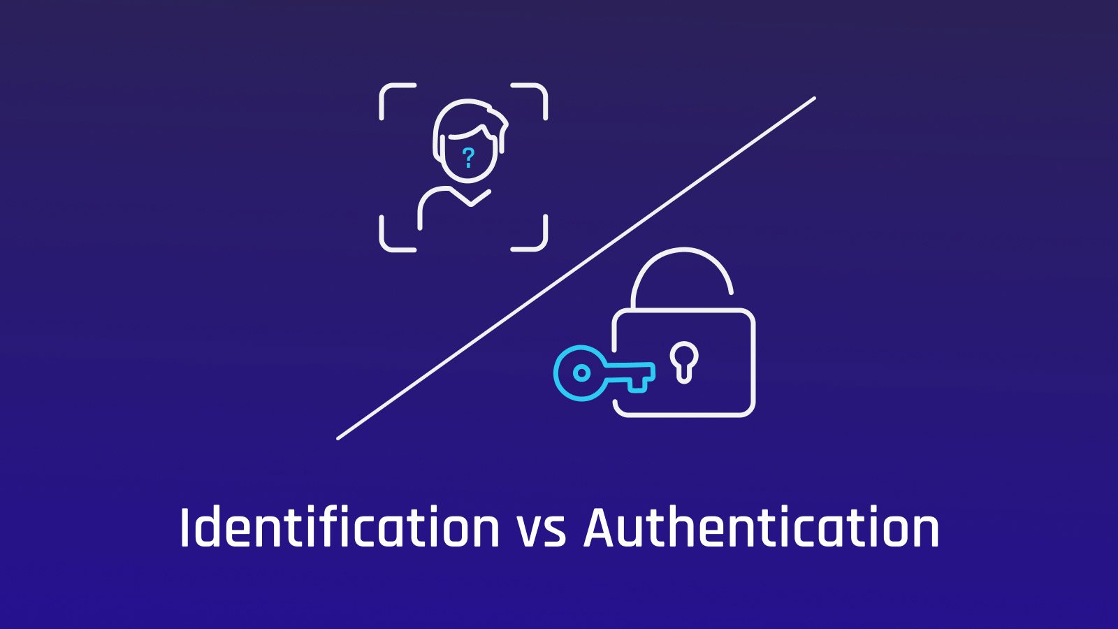 Identification vs. Authentication: What’s the Difference?
